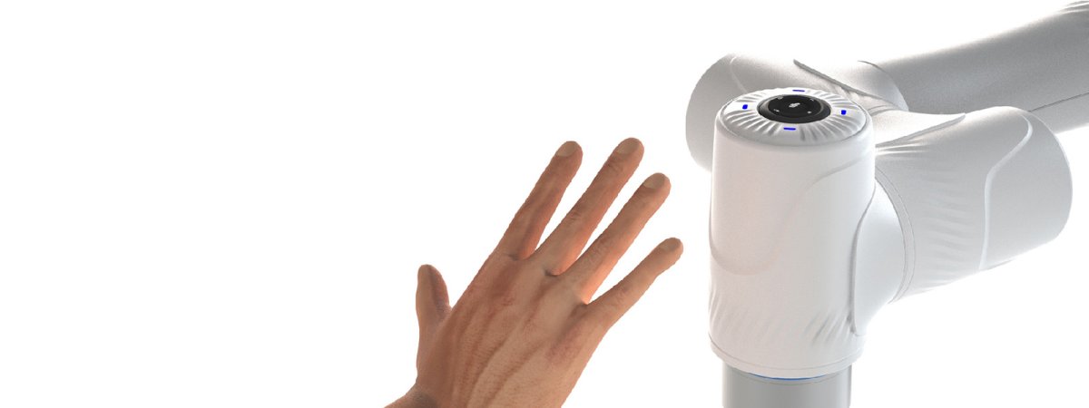 DOBOT SafeSkin sikrer kollisionsfrit samarbejde mellem robot og menneske